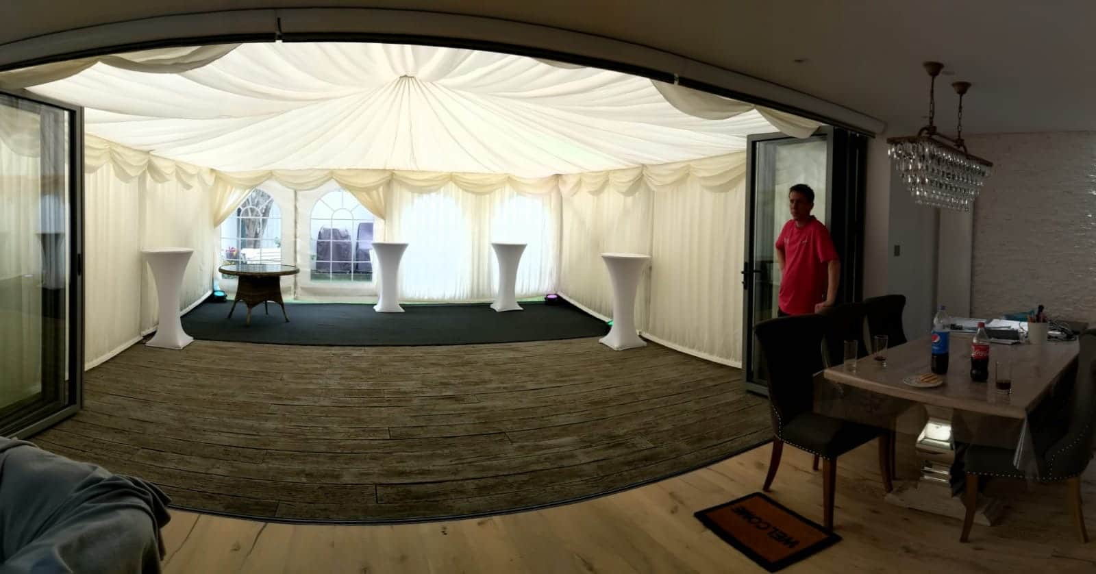 Can I Attach a Marquee to my House? Abacus Marquee Hire