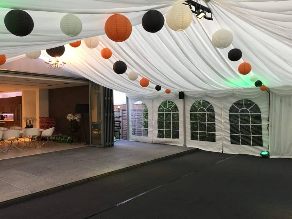 Can I Attach a Marquee to my House? Abacus Marquee Hire