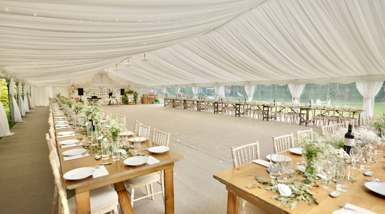 Marquee Roof Linings – Abacus Marquee Hire